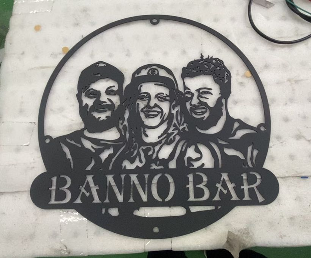 Branded Custom Signs for Banno Bar | AFCultures Sign Solutions
