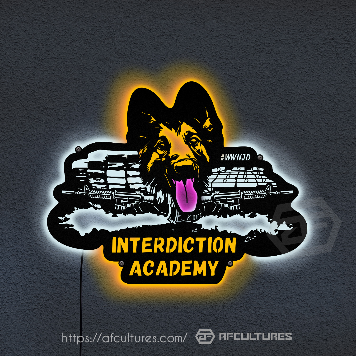 Branded Custom Signs for Interdiction Academy | AFCultures Sign Solutions