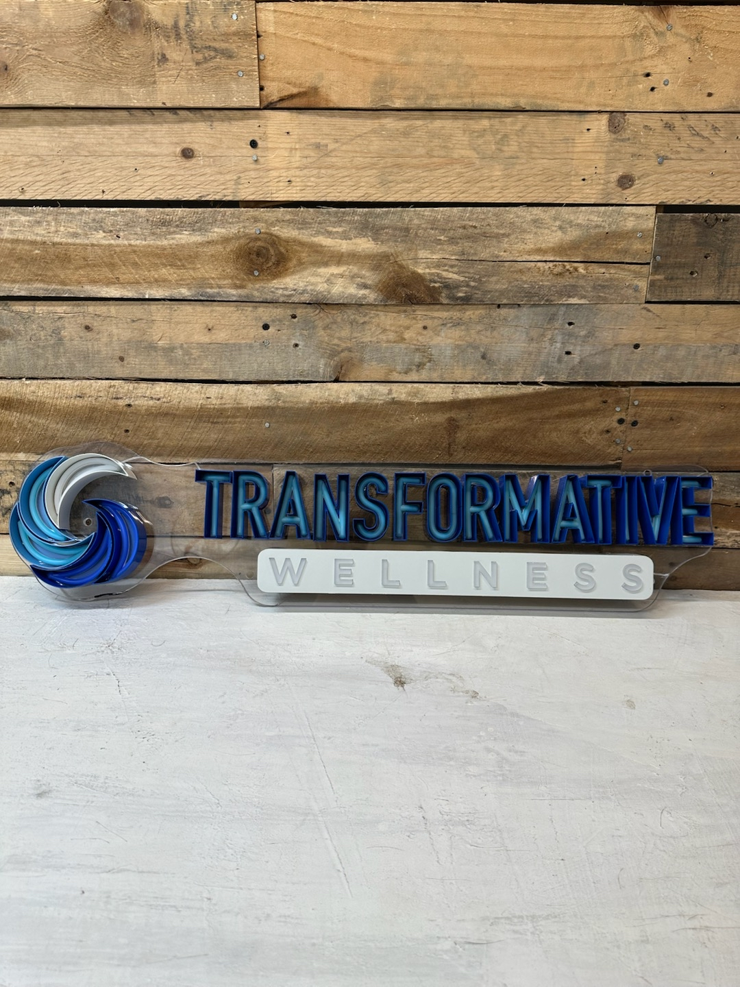 Branded Custom Signs for Transformative Wellness | AFCultures Sign ...